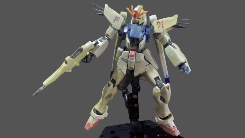 【ガンダムマーカーEX】MEPEホロイエローでF91を塗装！質量を持った残像をガンプラに！【ガンプラ】 | ゲーマーモデラーおじさんジェノギルのブログ