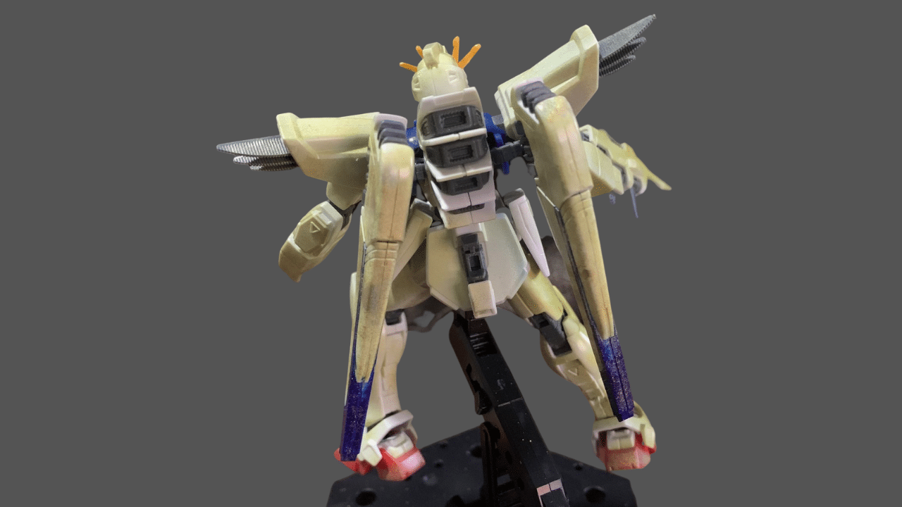【ガンダムマーカーEX】MEPEホロイエローでF91を塗装！質量を持った残像をガンプラに！【ガンプラ】 | ゲーマーモデラーおじさんジェノギルのブログ